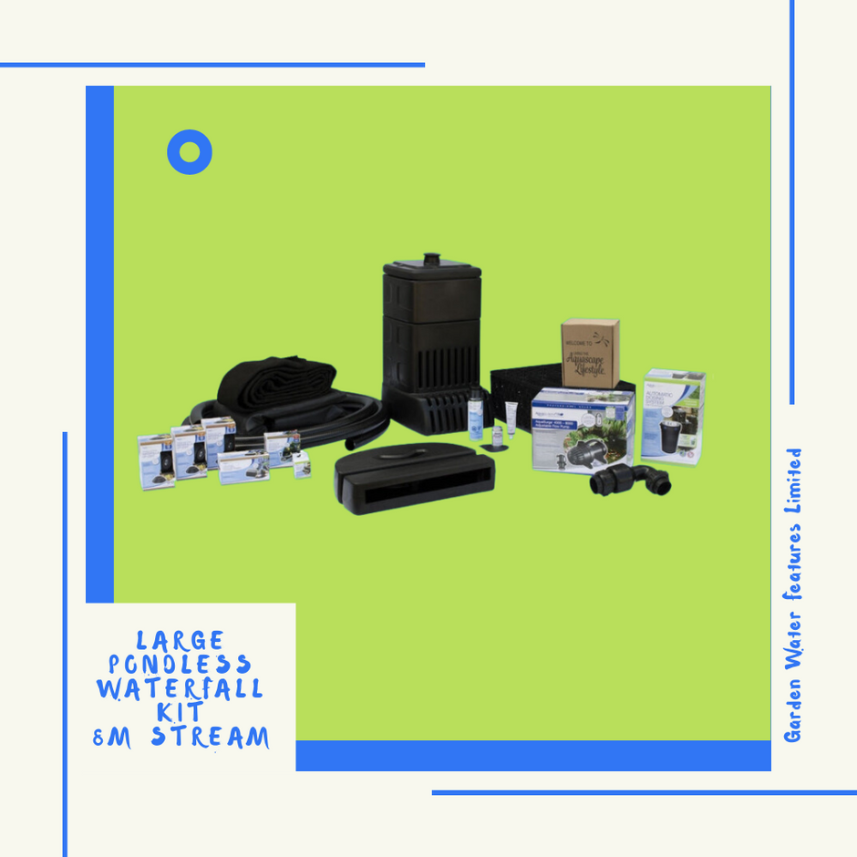 Garden Waterfall Kits (Aquascape Waterfall Kits) UK Dealer – Mark ...