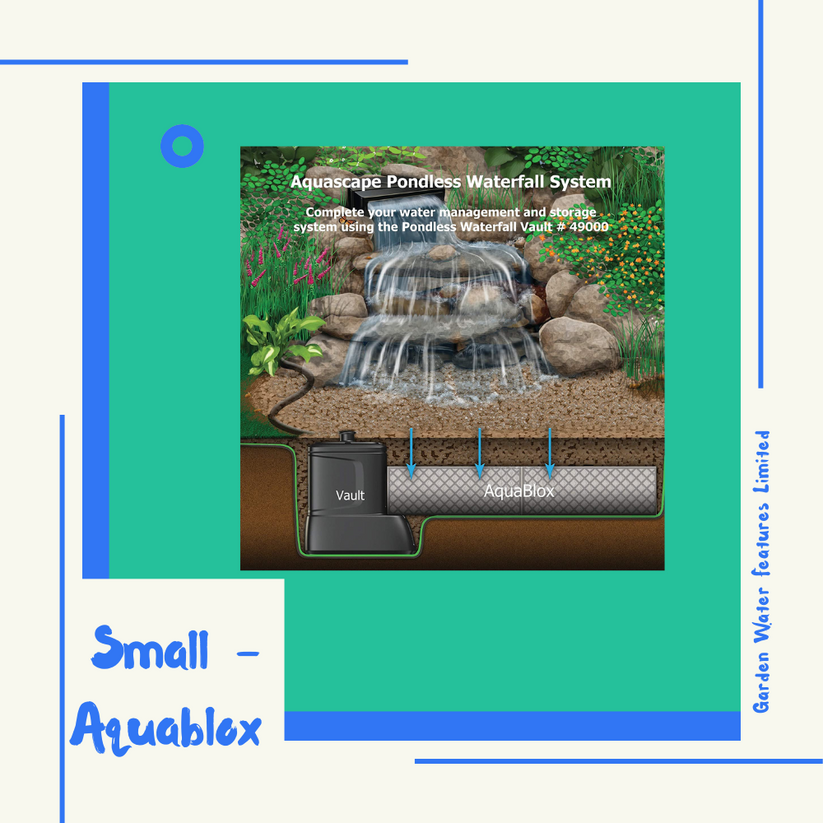 Small - Aquablox - WATER STORAGE MODULE - Aquascape - UK Dealer – Mark ...