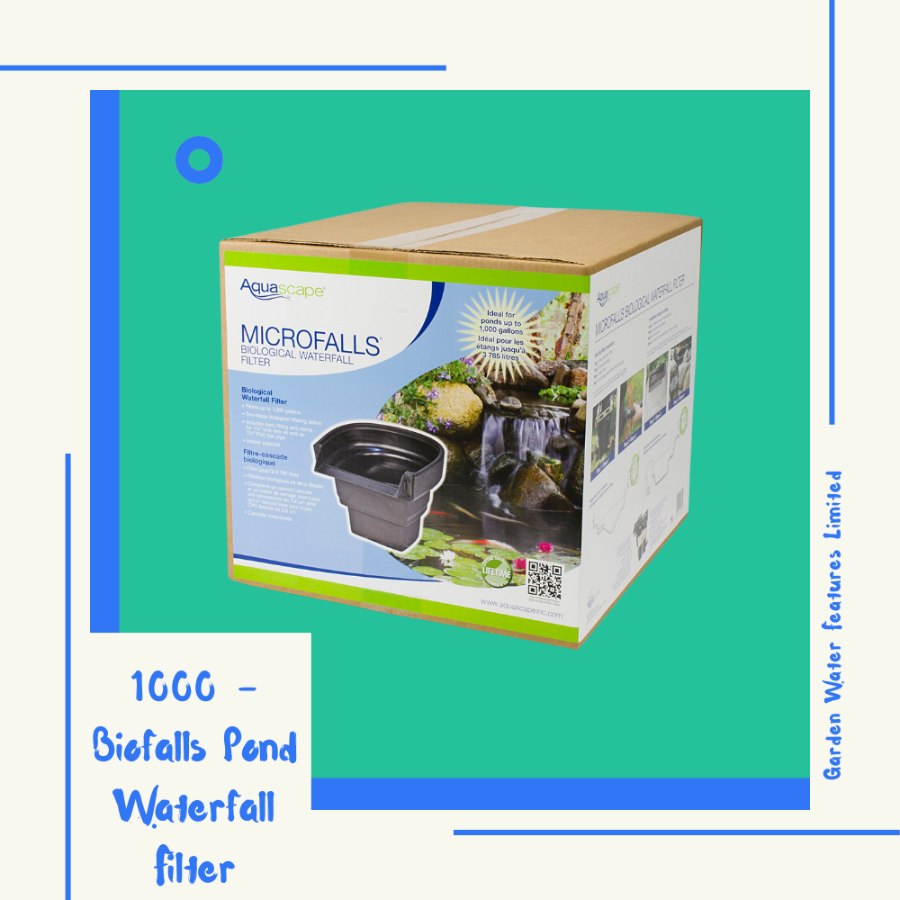 1000 Biofalls (Pond Waterfall Filter Box) - Aquascape – WaterFeature.Shop